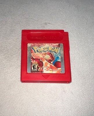 Pokemon: Red Version (Nintendo Game Boy Color - GBC) AUTHENTIC, TESTED ...