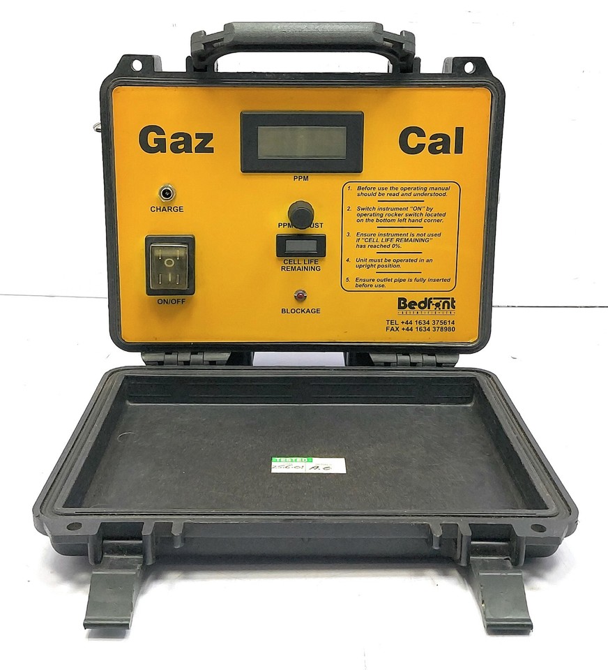 Bedfont Gaz cal H2S Gas Generatore Gas Analisi Sistema 1125042151011 | eBay