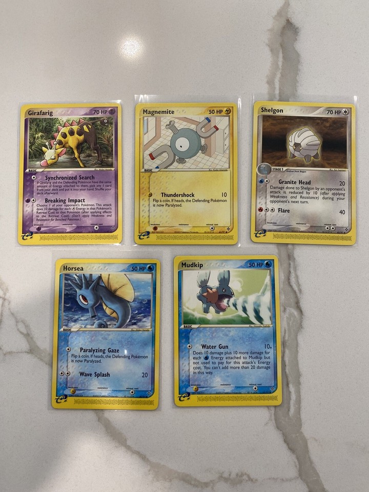Vintage Pokemon EX Era HUGE lot 103 Cards | eBay