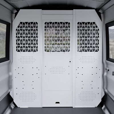 Van Safety Partition Bulkhead for Ford Transit 150 250 350 Full Size ...