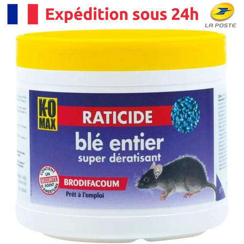Raticide Blé Entier Super Dératisant Prêt à l’Emploi | eBay