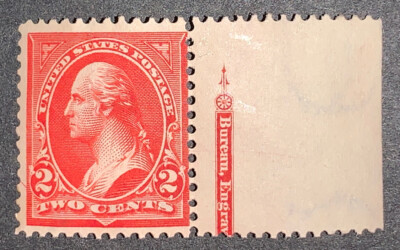 Travelstamps: US Stamps Scott #279b Mint OG NH 2c Washington 2 Cent | eBay