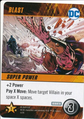BLAST DC Comics Deck Building Game REBIRTH CYBORG BATMAN | eBay