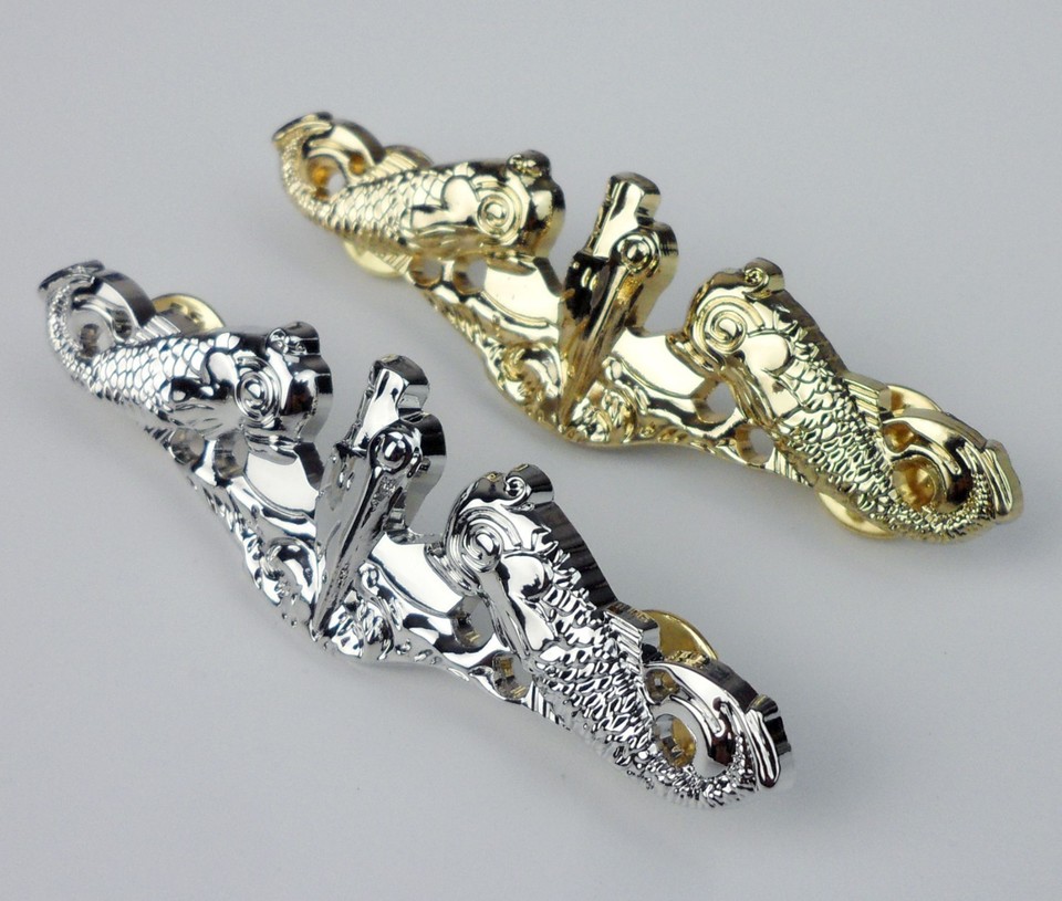 US NAVY SUBMARINE WARFARE BADGE INSIGNIA OFFICER AND ENLISTED SUBMARINE ...