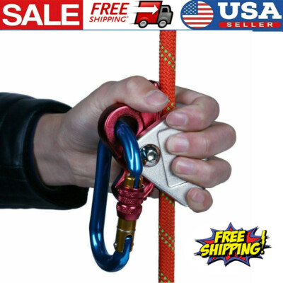 Tree Arborist Rock Climbing Fall Arrest Gear Rescue Rope Grab Protecta ...