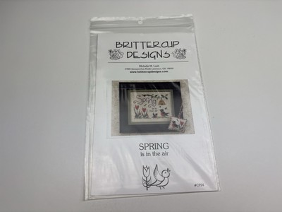 Brittercup designs Spring Is In The Air Counted Cross Stitch Pattern 5R ...