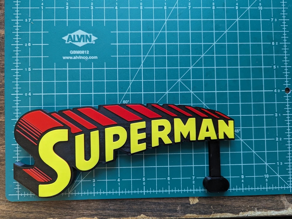 Superman 3d Font