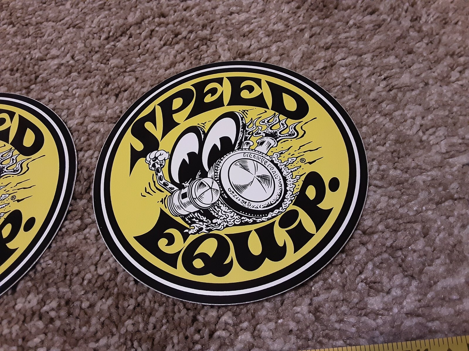 Lot of 2 Classic Moon Eyes Racing Decals Stickers NHRA Hot Rod Rat Rod ...