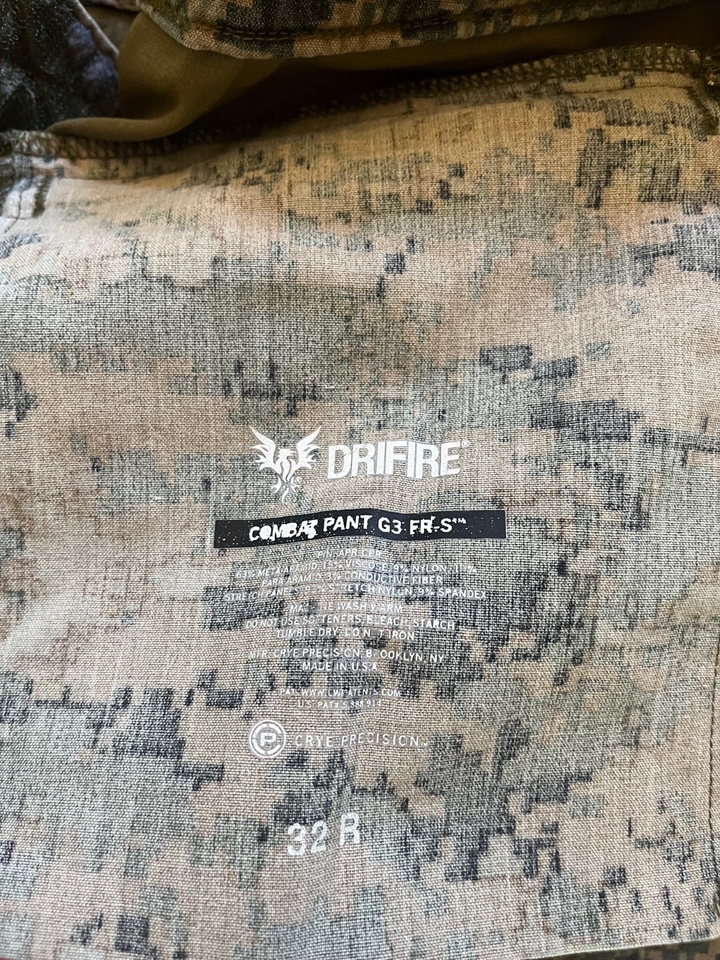 MARSOC Crye Precision MARPAT Jungle Woodland G3 Trousers Pants 32 ...
