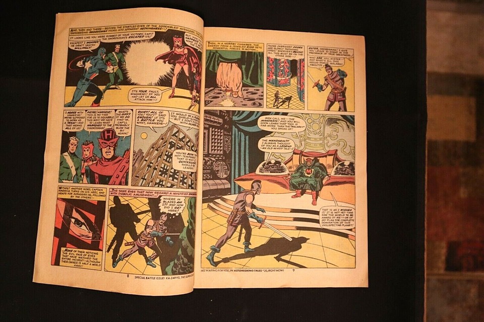 MARVEL TRIPLE ACTION #14 OCT 1973 MID TO HIGH GRADE/VF- HECK/LEE ART ...