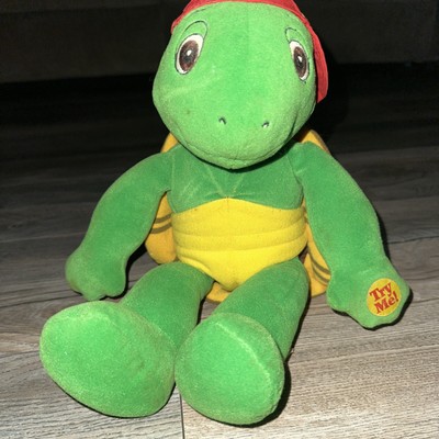 Vintage Franklin Turtle Stuffed Talking Plush Character Toy 1986 Kids ...