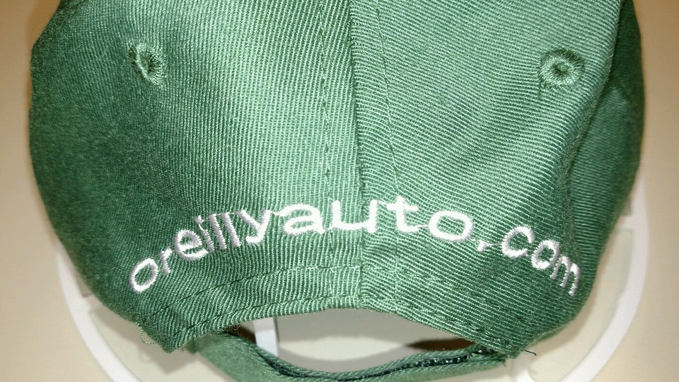 O'REILLY AUTO PARTS Cars Automotive Green Hat Baseball Cap Unique Rare ...