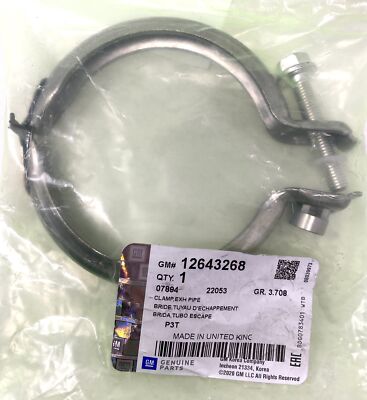 GM OEM 16-24 Cruze Exhaust Components-Catalytic Cnvrtr Clamp 12643268 ...