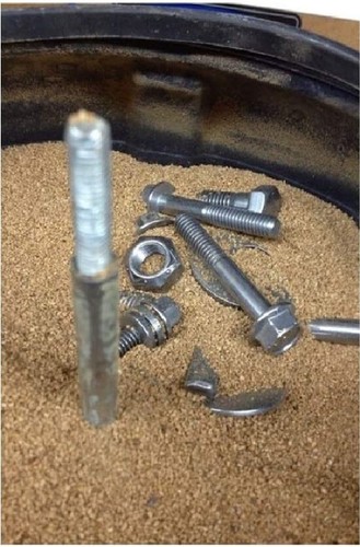 Sand Blasting Walnut Shell Cabinet Tumbler Polisher Grit Media 3 kg 16/ ...