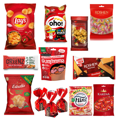 Red Snack Boxes Care Package: You're RED Iculously Nice My