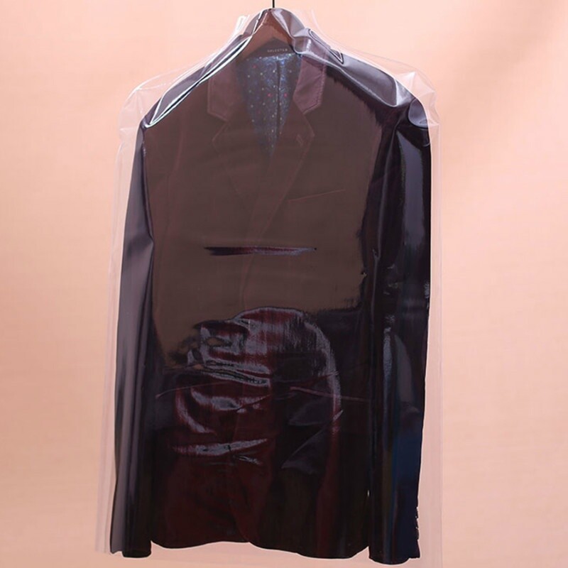 10 X Clear Clothes Dust Cover for Garment Coat Jacket Shirt Moisture ...
