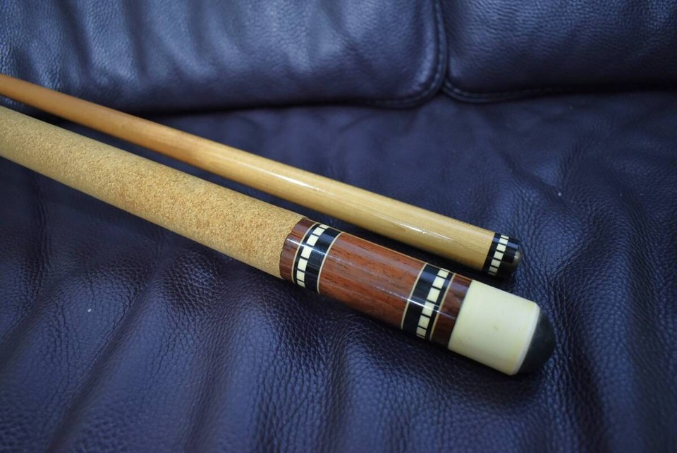 Adam Billiard Cork Handle Cue Adam No Logo Rebuilt Butt Used | eBay