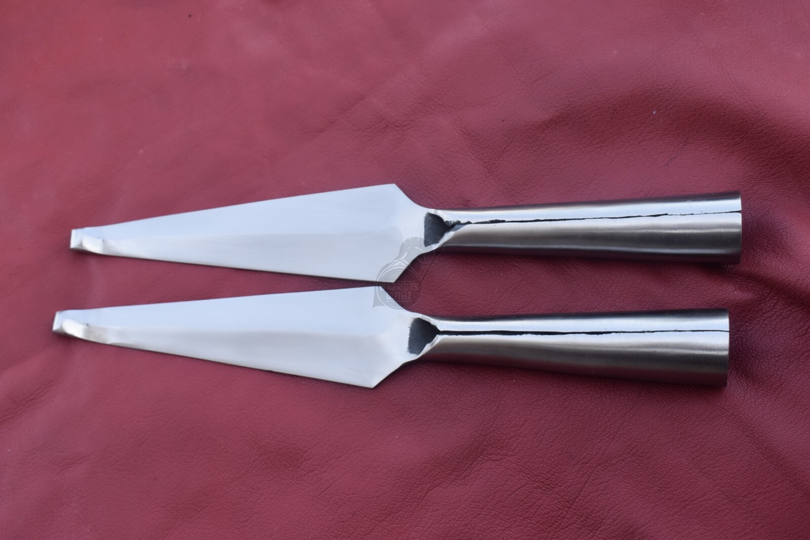 Hand Forged Re-Enactment Viking Full Tang Blunt Spearhead Polish Spearhead. | eBay