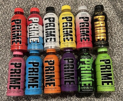 All 12 Prime Hydration Flavors - Including the GLOWBERRY & UFC FLAVOR ...