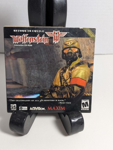 Return To Castle Wolfenstein Interactive CD ROM Vintage 2001 | eBay