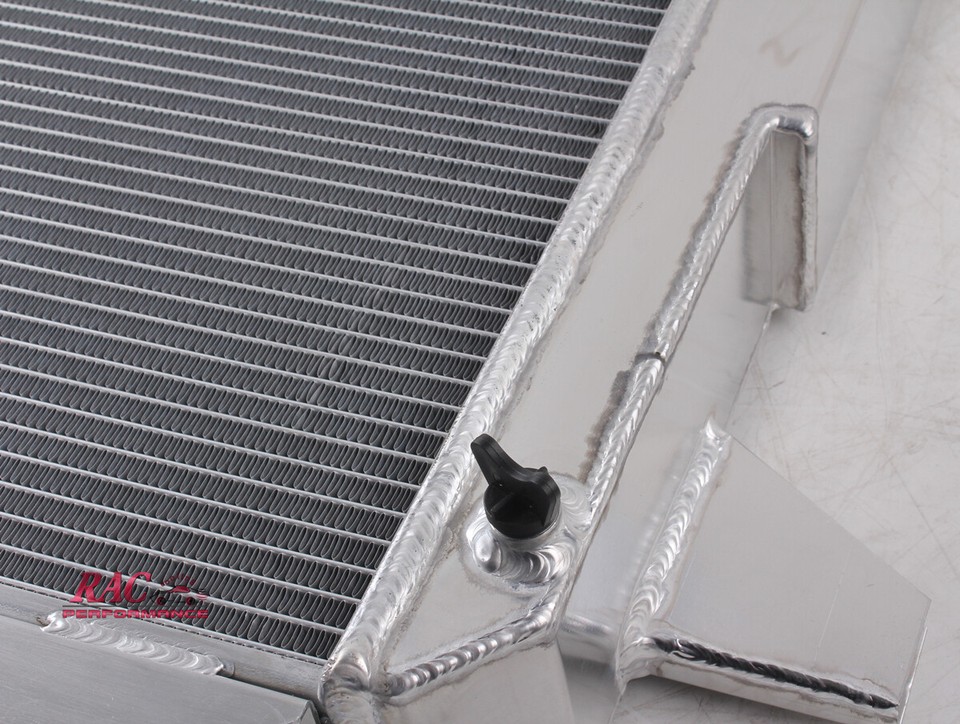 4 Row Aluminum Radiator for Ford 1985-1996 F-150 F-250 F-350 V8 351 460 ...
