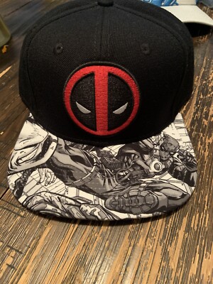 marvel deadpool snapback hat | eBay
