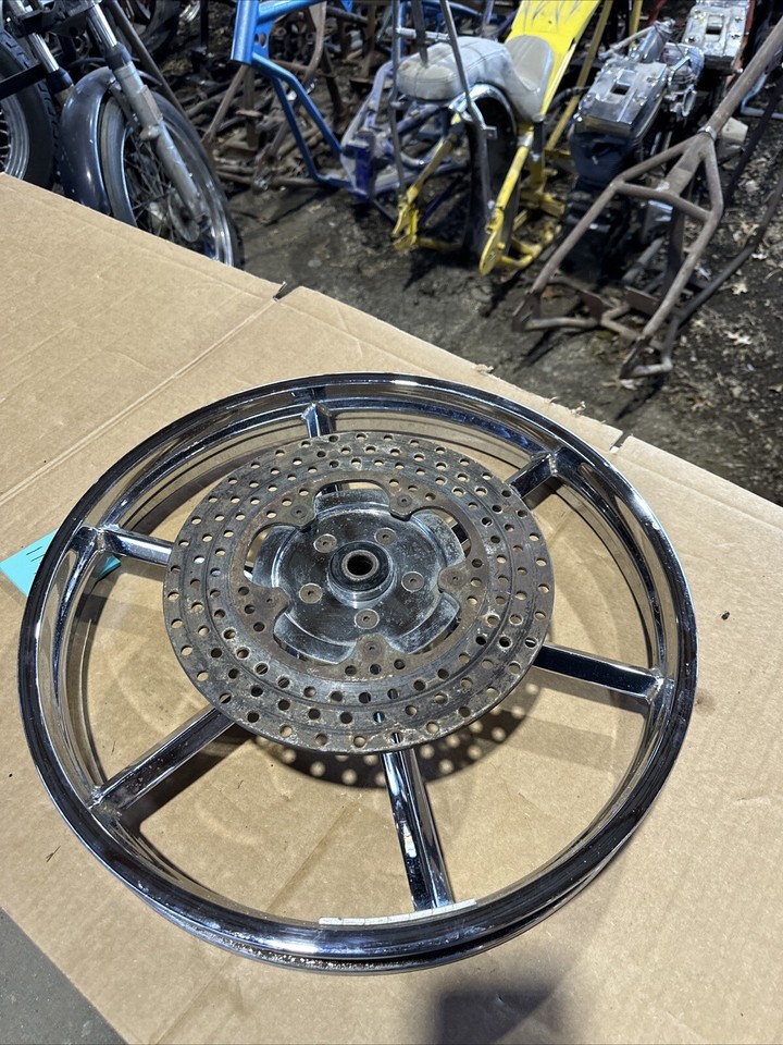 Harley Chopper Ironhead Shovelhead Fx Invader Mag Wheel 6 Spoke 19 ...
