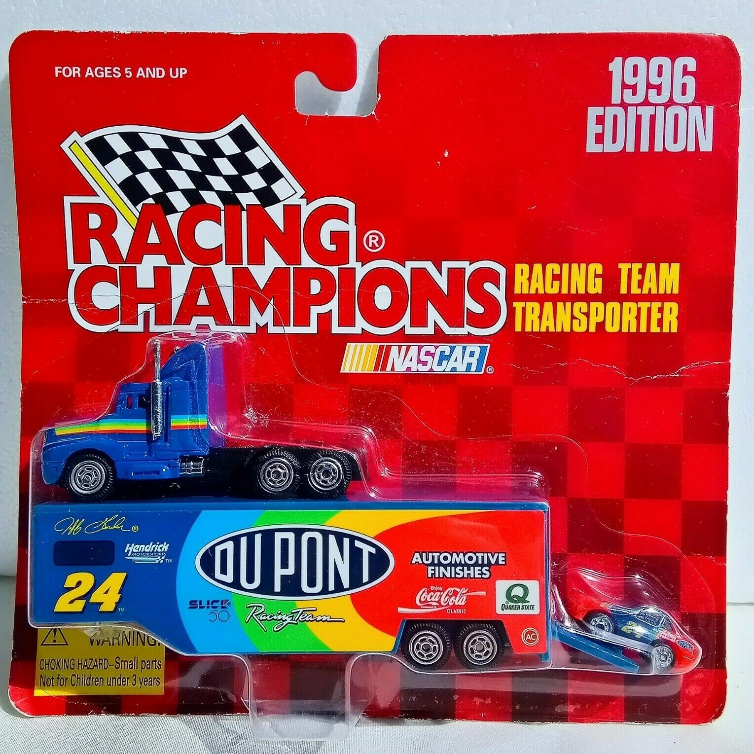 Racing Champions DuPont 24 Coca Cola Nascar Racing Team Transporter ...