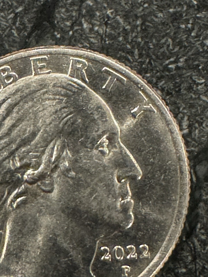 RARE 2022 P Maya Angelou Quarter Double ERROR/ Drooling George and “Cod ...