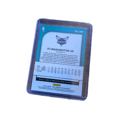 2019-20 Panini NBA Hoops Premium Stock - PJ Washington Jr. #209 (RC) | eBay
