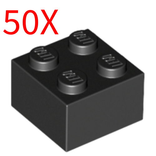 Lego Brick 2x2 [PICK COLOR] (X50) Building Blocks Part Piece Bulk Lot ...