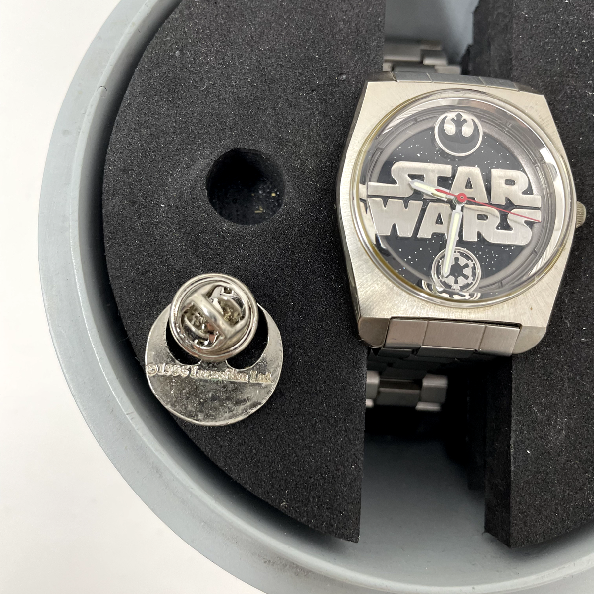 Star Wars Watch Death Star 20th Anniversary Fossil 1997 Star Wars Watch Death Star 20th Anniversary Fossil 1997