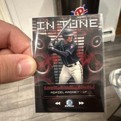 2024 Bowman Draft Chrome DRAFT In Tune IT-15 Adriel Radney, Arizona ...
