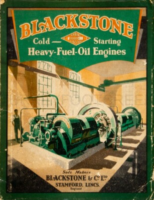 Blackstone Heavy Fuel Oil Engines 9" x 12" Metal Sign | eBay
