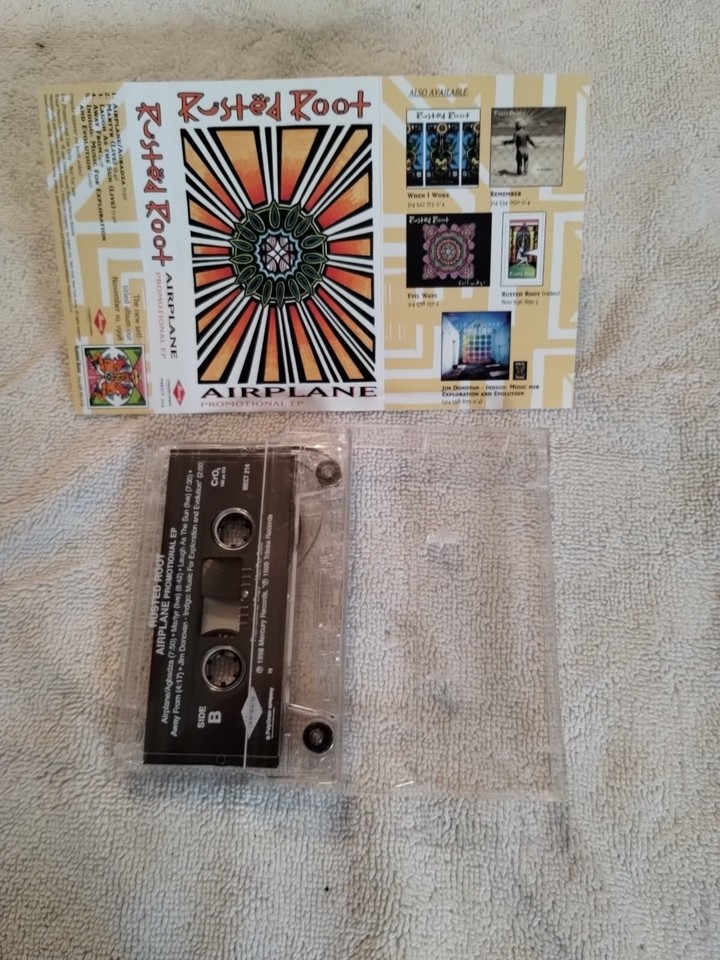 Rusted Root - Airplane - Promotional EP - Cassette Tape 1998 Vintage | eBay