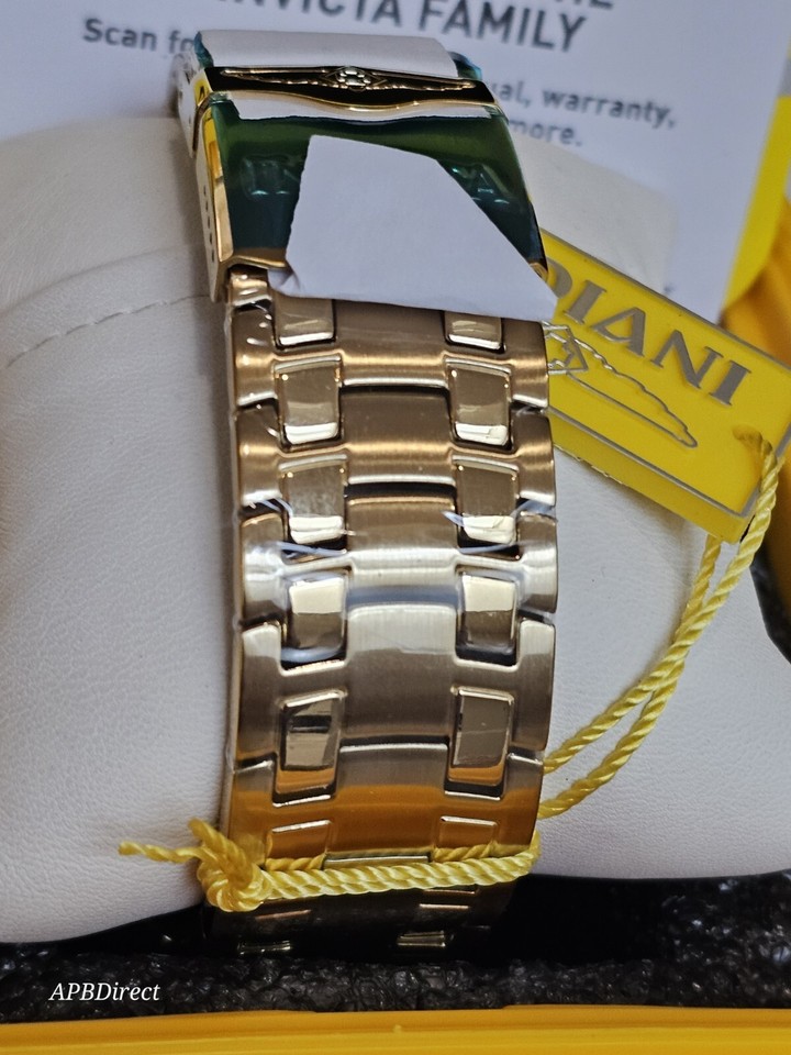 Invicta - Diamond Edition .76ctw - Gold Plated Pro Diver Scuba ICE mens ...