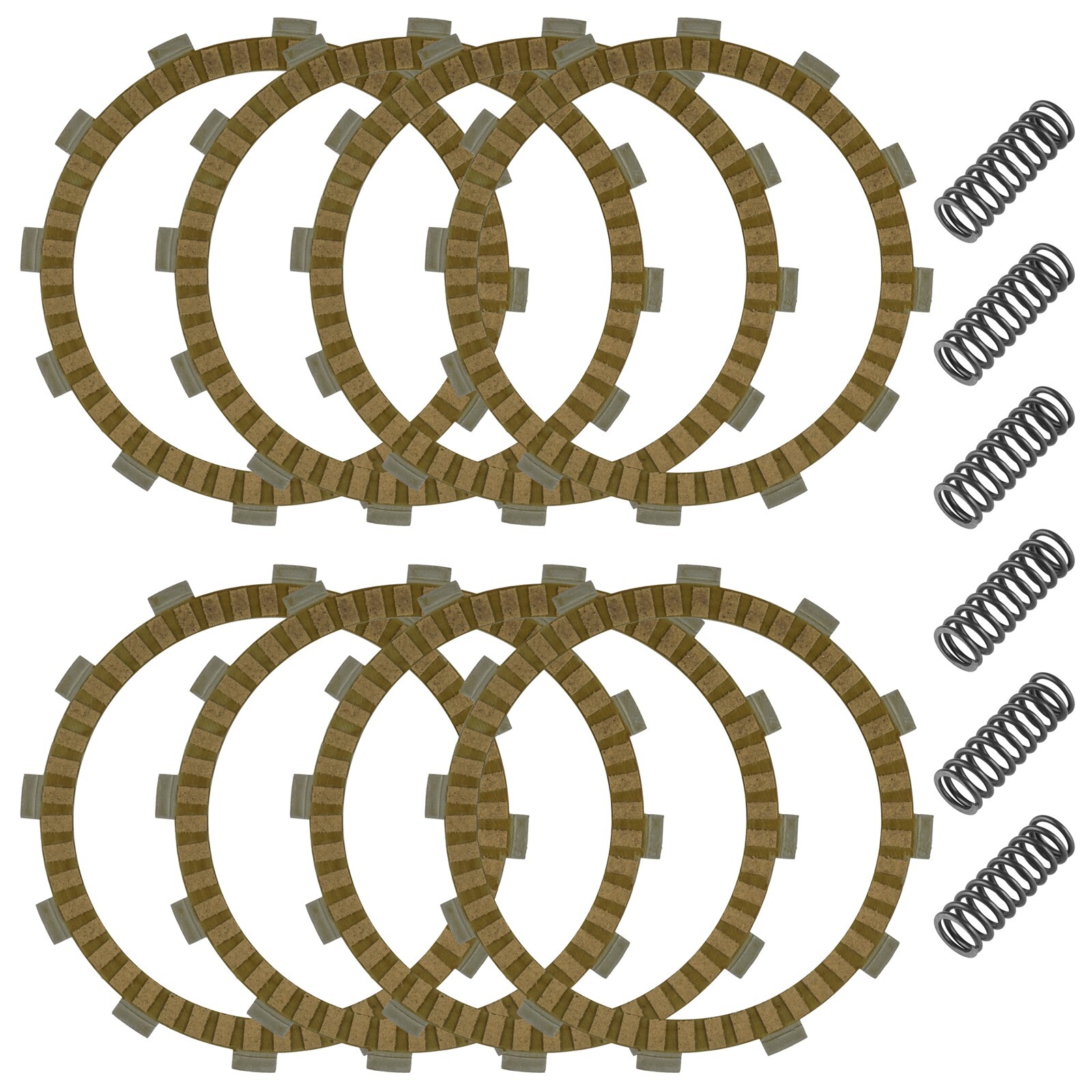 Clutch Spring & Friction Plate For Suzuki 09440-18039 21441-35G00 21441 ...