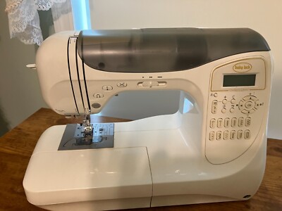 Baby Lock Model BLQC sewing machine with table, Ivory, excellent ...