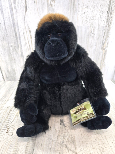 Ganz Webkinz Signature Lowland Gorilla With Code Endangered Species ...
