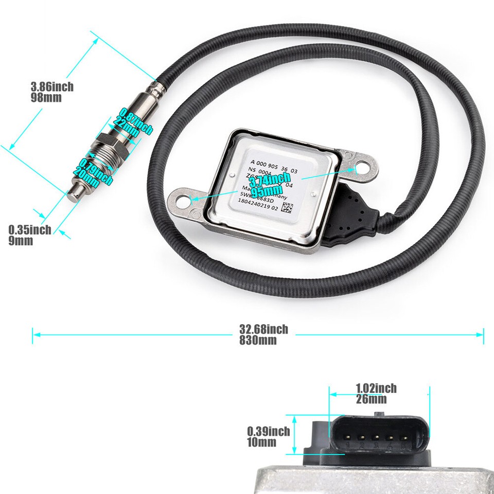 NOX Sensor For Mercedes W205 W166 CLA350 GLE350 GLE400 ML350 ...