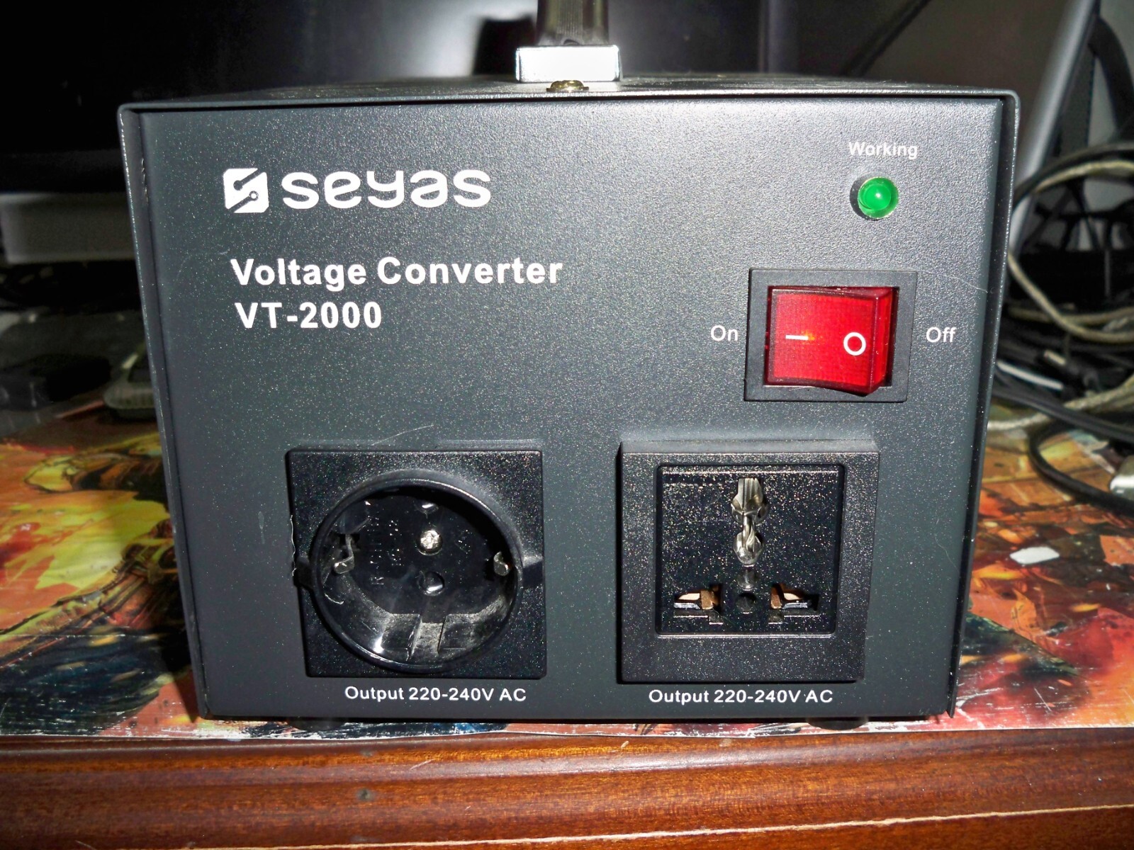 Voltage Converter Seyas VT-2000 Heavy Duty | eBay