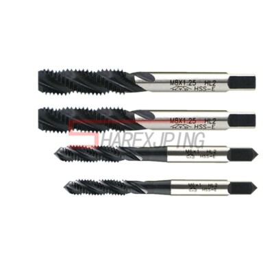 1PCS HTD HSS Inch Machine screw tap 1/8-40 5/32-32 Straight flute type ...
