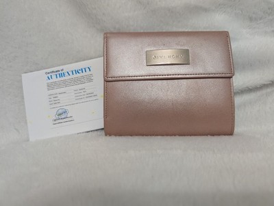 Authentic Metallic Pearl Pink Givenchy Wallet With Certificate Of ...