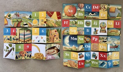 NEW Alison Jay Alphabet and Numbers Wall Frieze - great for Baby ...