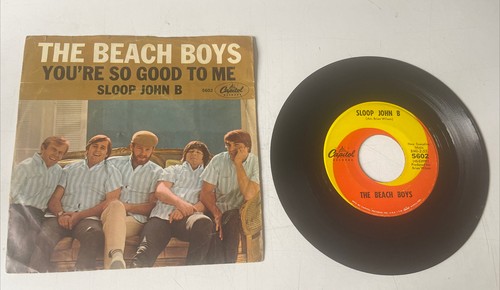 SURF BEACH BOYS Sloop John B / You're So Good Capitol 5602 EX 1966 PS Scranton | eBay