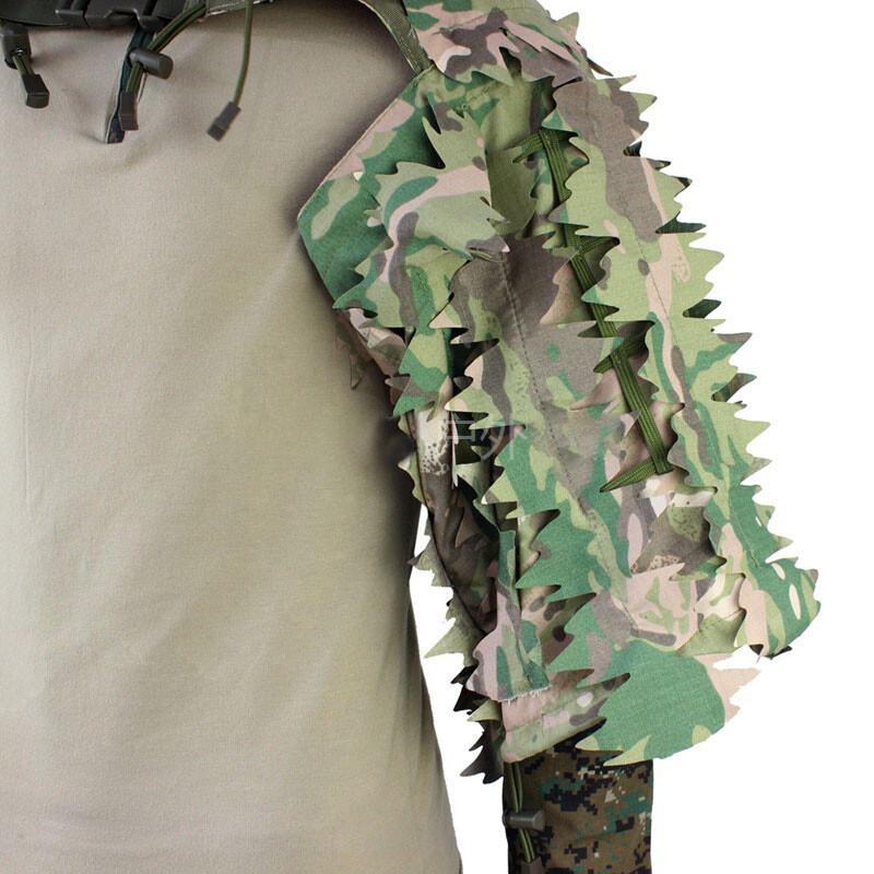 Military Sniper Ghillie Suit Hood Camouflage Sniper Airsoft Ghillie ...