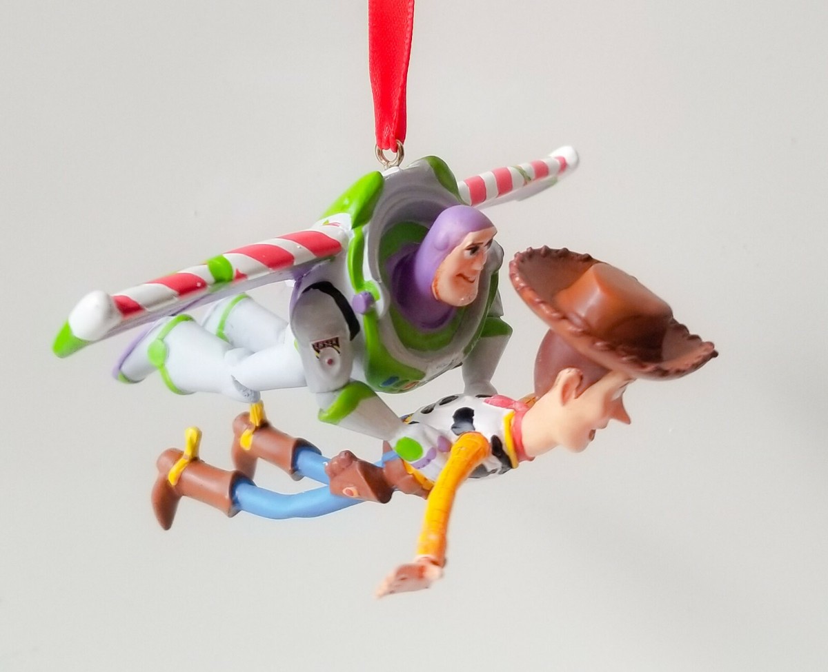 Woody And Buzz Lightyear Flying.