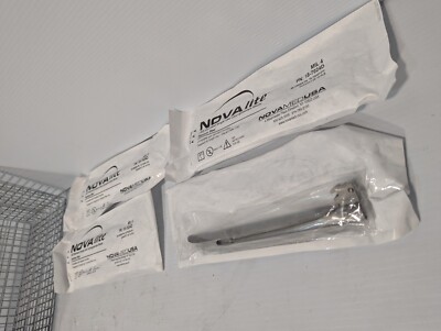 Lot of 4 NovaLite LED Single Use Laryngoscope Blades 18-7024D | eBay