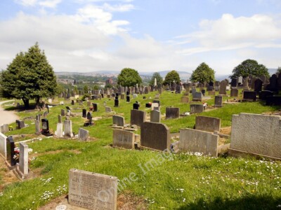 Photo 6x4 Dukinfield Cemetery Ashton-Under-Lyne General view of the ...