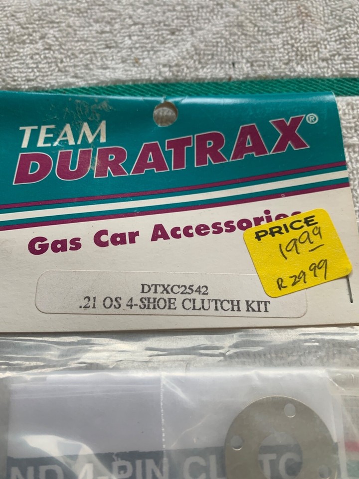 Vintage Team DuraTrax .21 O S 4 Shoe Clutch Kit DTXC2542 Gas R/C Car ...